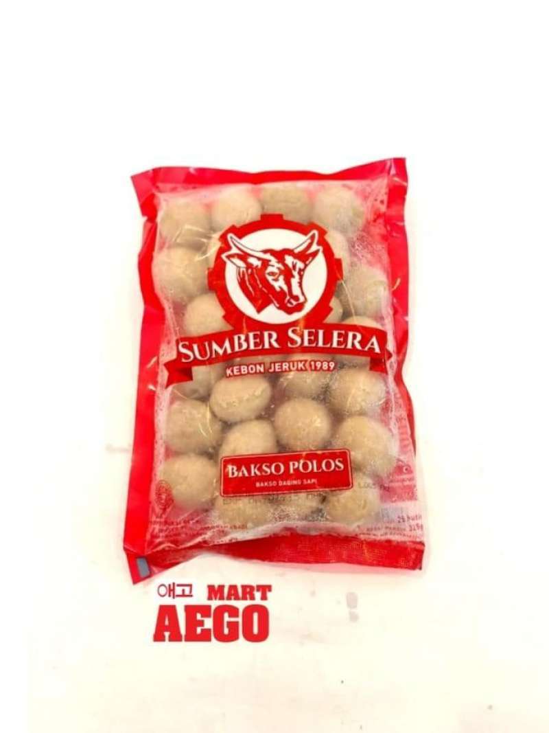 Jual SUMBER SELERA BAKSO SAPI 325GR 25 BUTIR di Seller aegofrozenmart - Babakan Surabaya, Kota ...