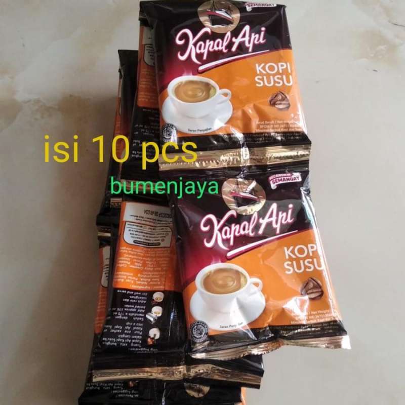 Jual Kopi Kapal Api Kopi Susu Per Rencengan Kopi Nikmat di Seller ...