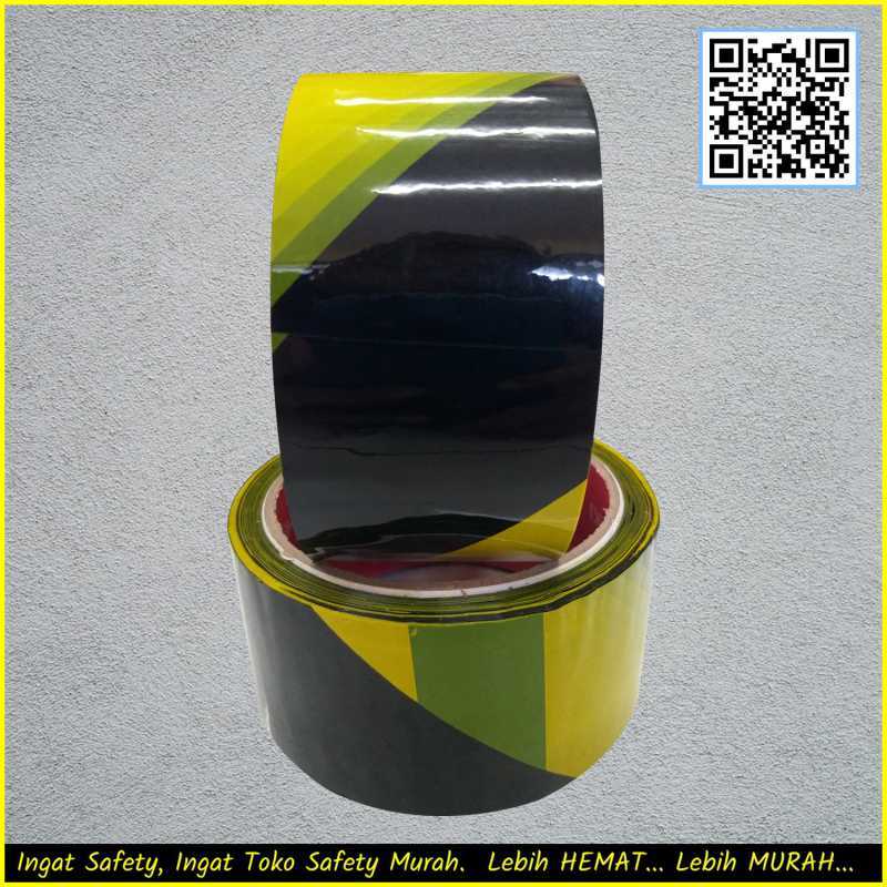 Jual Barricade lem lakban Kuning Hitam / Police line perekat Garis ...