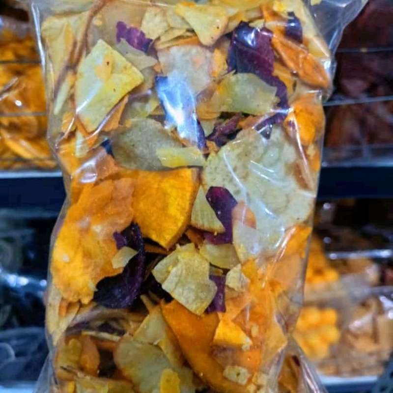 Jual Kripik Ubi talas 300 grm di Seller KING DURIAN 84 - Kota Depok ...