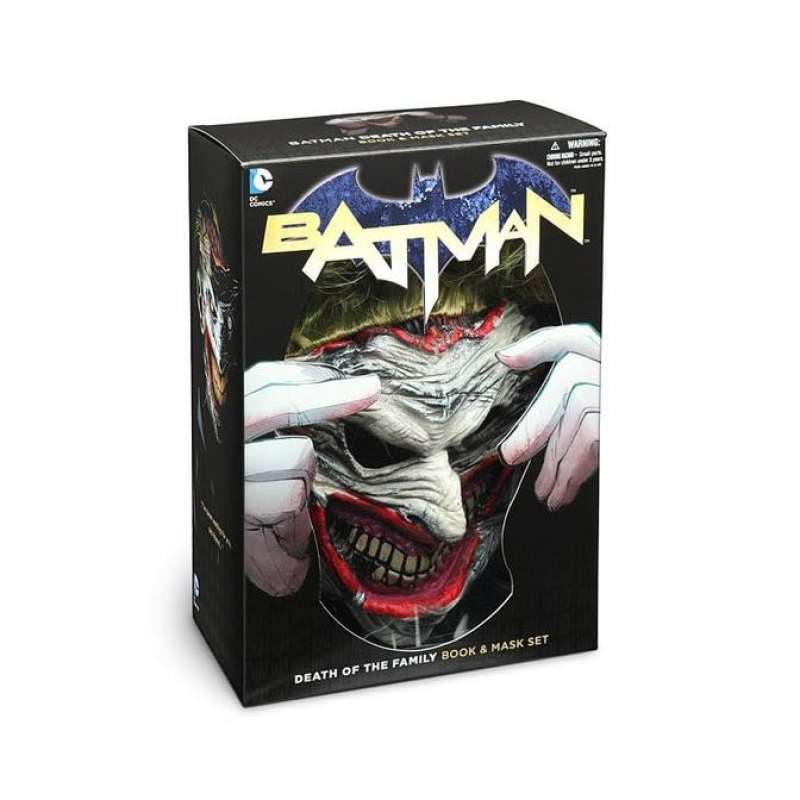 Jual [DC Collectibles] Death of the Family Book & Mask Set - The Joker ...