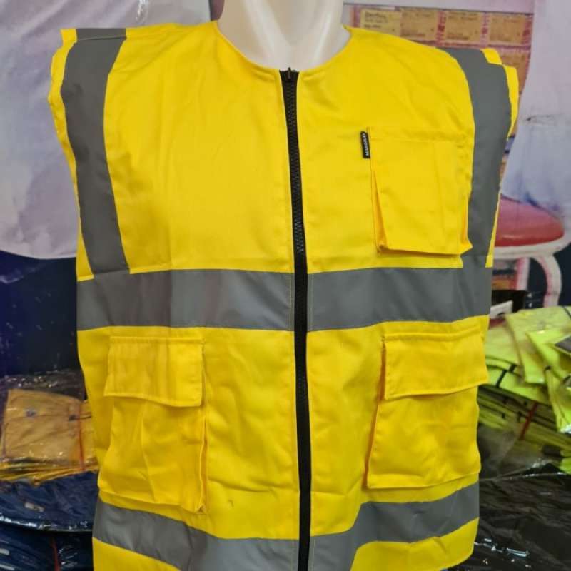 Jual Rompi Safety Warna Kuning/Bahan AmericanDrill di Seller Axie Store ...