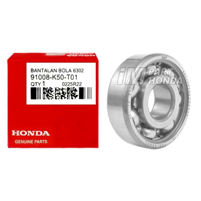 Jual Ahm 91008-k50-t01 Laher Laker Bearing Ball 6302 Open Tanpa Tutup Di Seller Im_part ...