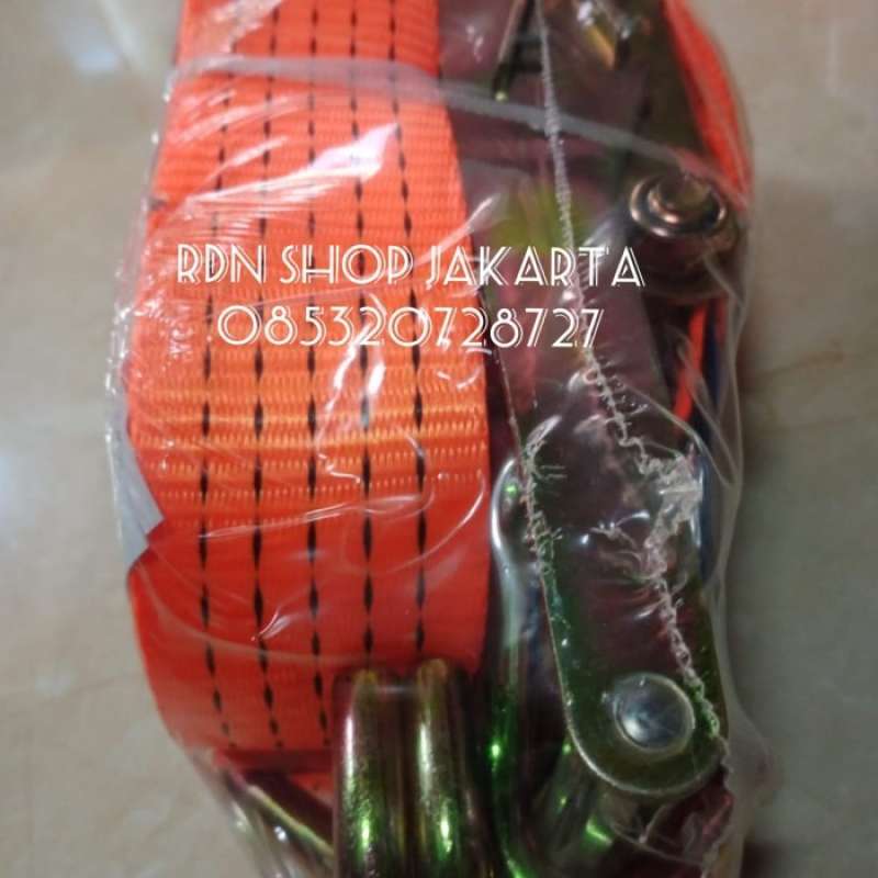 Jual Cargo Lashing 5 Ton X 10 Meter Track Belt Tali Ikat Barang 5 Ton X ...