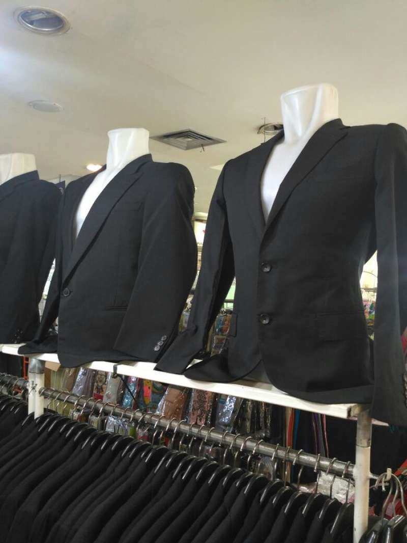 Jual jas pria jas wisuda jas formal jas nikah jas kantor hitam di ...