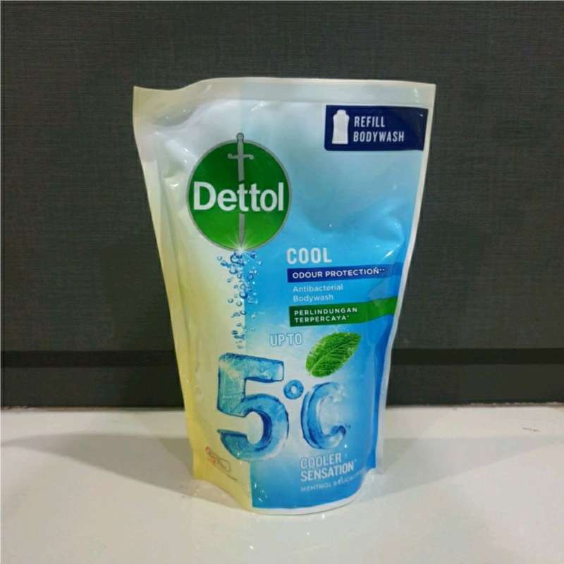 Jual Dettol Body Wash Cool Cooler Sensation Menthol & Eucalyptus 410ml ...