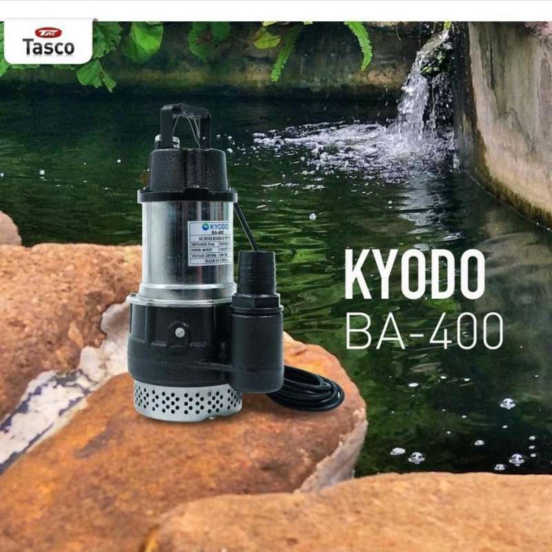 Jual Mesin Pompa Celup Kyodo BA 400 Pompa Sumbersible Air Kotor 1/2 Hp ...
