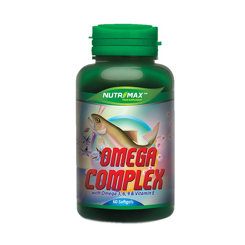 Jual Nutrimax Omega Complex With Omega 3 6 9 & Vitamin E Minyak Ikan ...