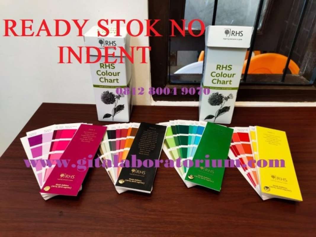 Jual RHS Colour Chart Sixth Edition 2019 Reprint - Bagan Warna Buah ...