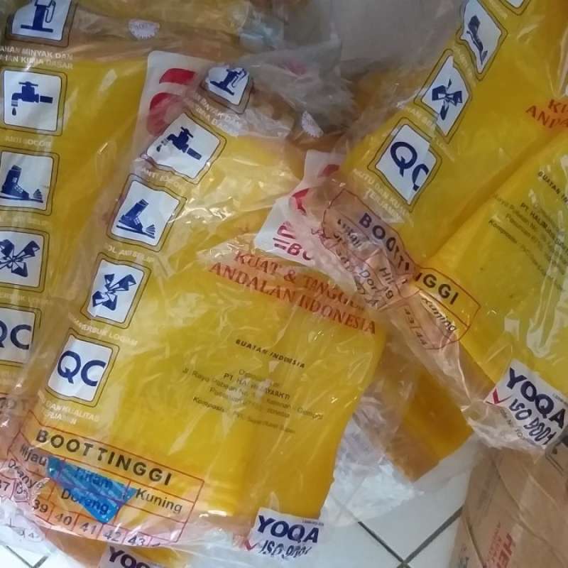 Jual Sepatu Boot Ando Hercules Medis Apd Kuning Boots Hujan Safety ...