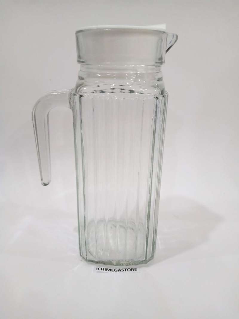 Jual Pitcher Water Jug 1 Liter Tempat Air Minum Kaca Pitcher Kaca Kig ...