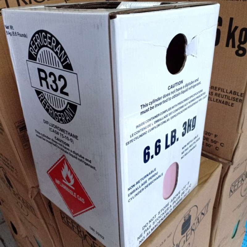 Promo FREON AC R 32 TABUNG 3 KG REFRIGERANT AC R 32 ISI 3 KG TABUNG ...