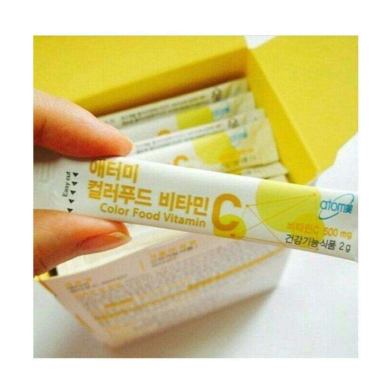Jual 1 Box (90 Sachet) Atomy Colorfood Vitamin C 550 Mg Di Seller Aneka ...