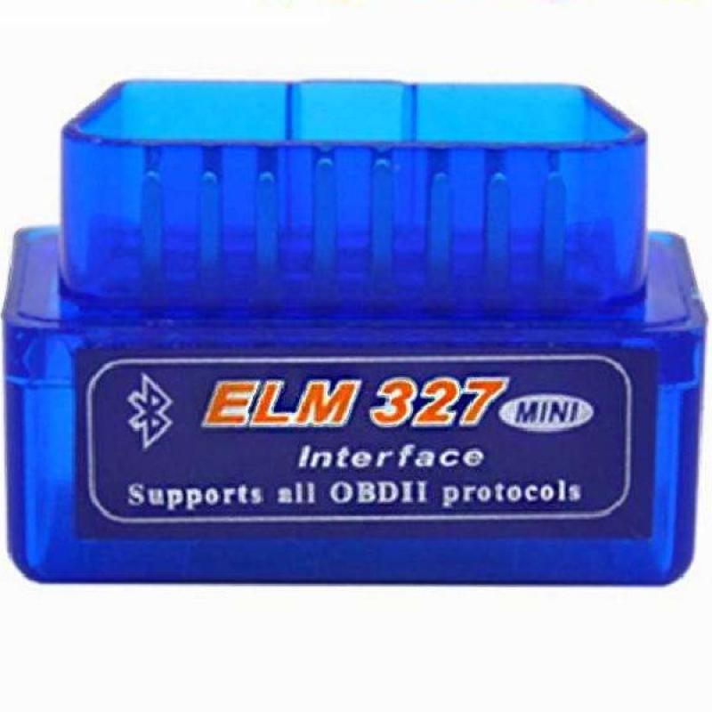Jual MINI Bluetooth OBD2 V2.1 Automotive Test Tool - ELM327 - Blue di ...
