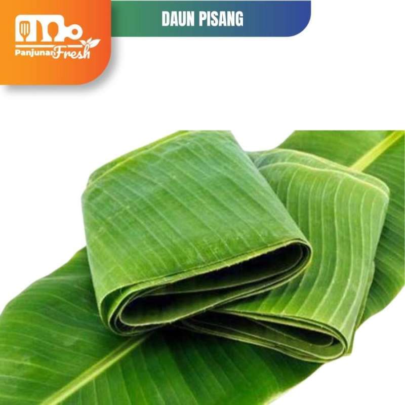 Jual DAUN PISANG BERSIH SEGAR 250 GRAM +- Isi 4 PCS di Seller PANJUNAN ...
