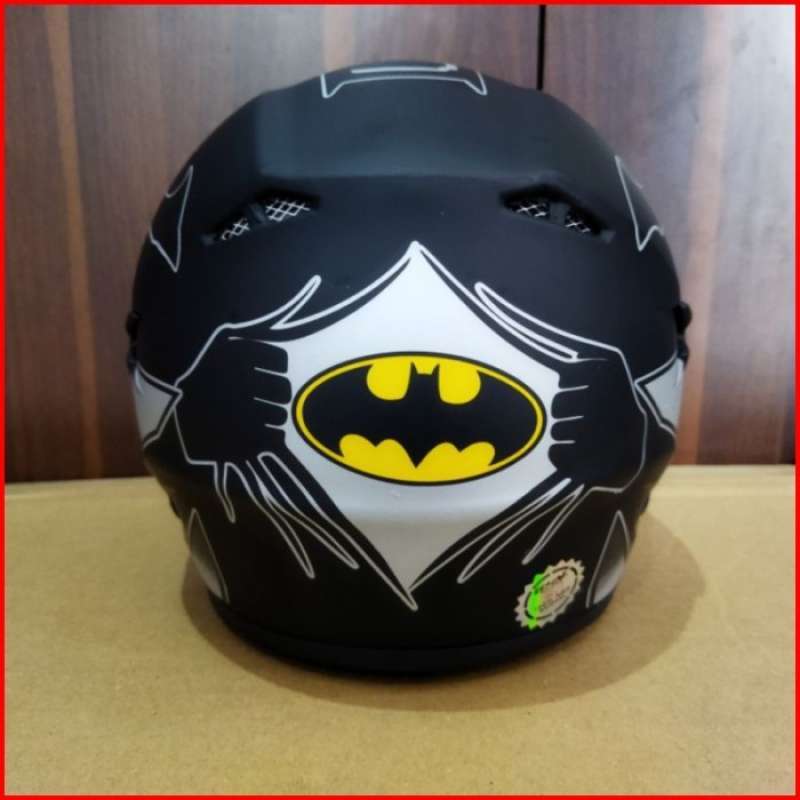 Jual Helm Anak Sky junior Helm Anak Usia 4/9 tahun karakter batman di ...