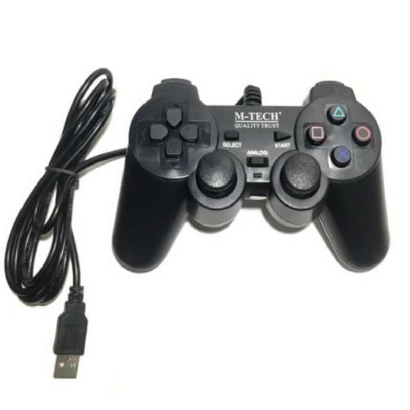 Promo Gamepad Single Usb M-tech -stick Laptop -stick Pc -joystick ...