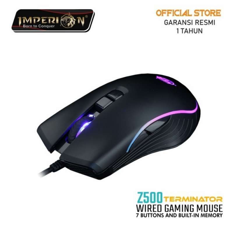 Promo Mouse Gaming Imperion Z500 Terminator Diskon 45% Di Seller Rooms ...