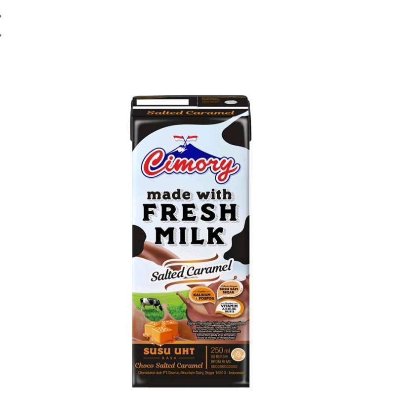 Jual Cimory Fresh Milk UHT Salted Caramel [250 ml] di Seller HASAN MART ...