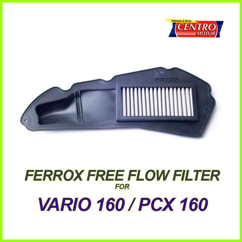 Promo FERROX VARIO 160,PCX 160.Filter udara bebas hambatan Diskon 2% di ...