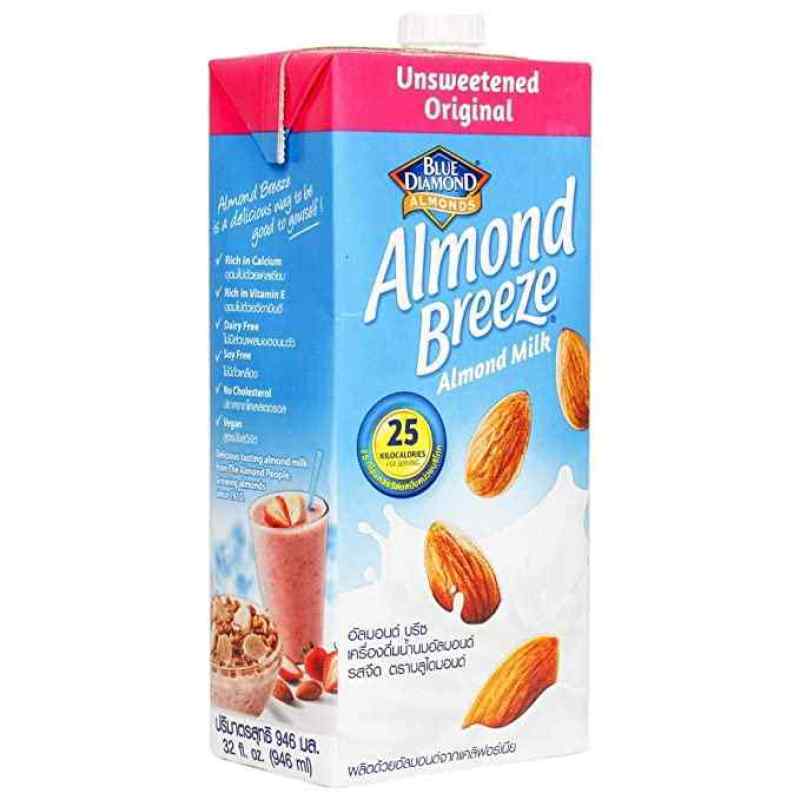Jual ALMOND BREEZE ALMOND MILK UNSWEETENED ORIGINAL 180ML di Seller Citrouli Swalayan Official ...