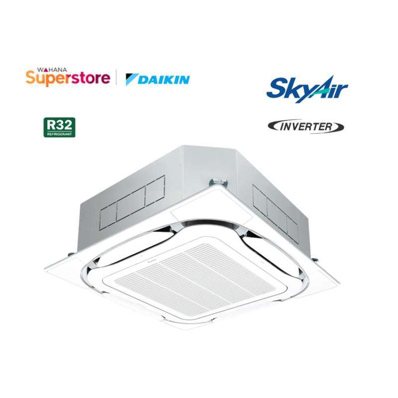 Promo Daikin Ac Cassette Ceiling Inverter Thailand R32 4 Pk 3 Phase ...