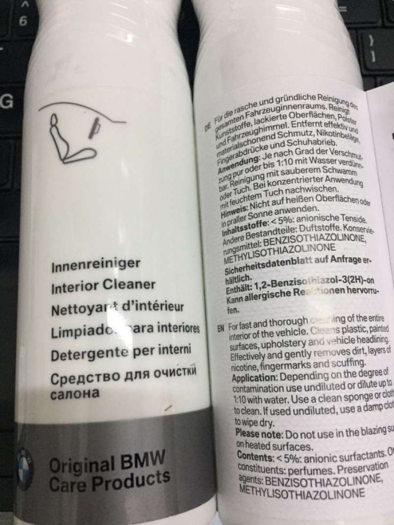 Jual Original Bmw Interior Cleaner Pembersih Dashboard Cockpit Plafon ...