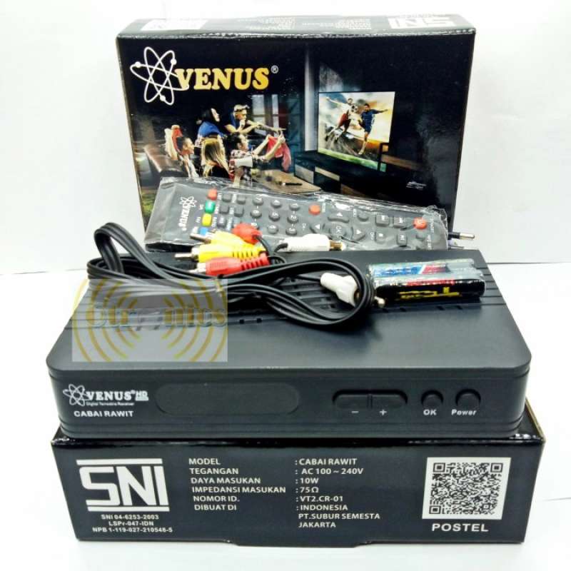 Jual venus set top box digital dvb t2 di Seller DMC ASHALINA - Kab ...