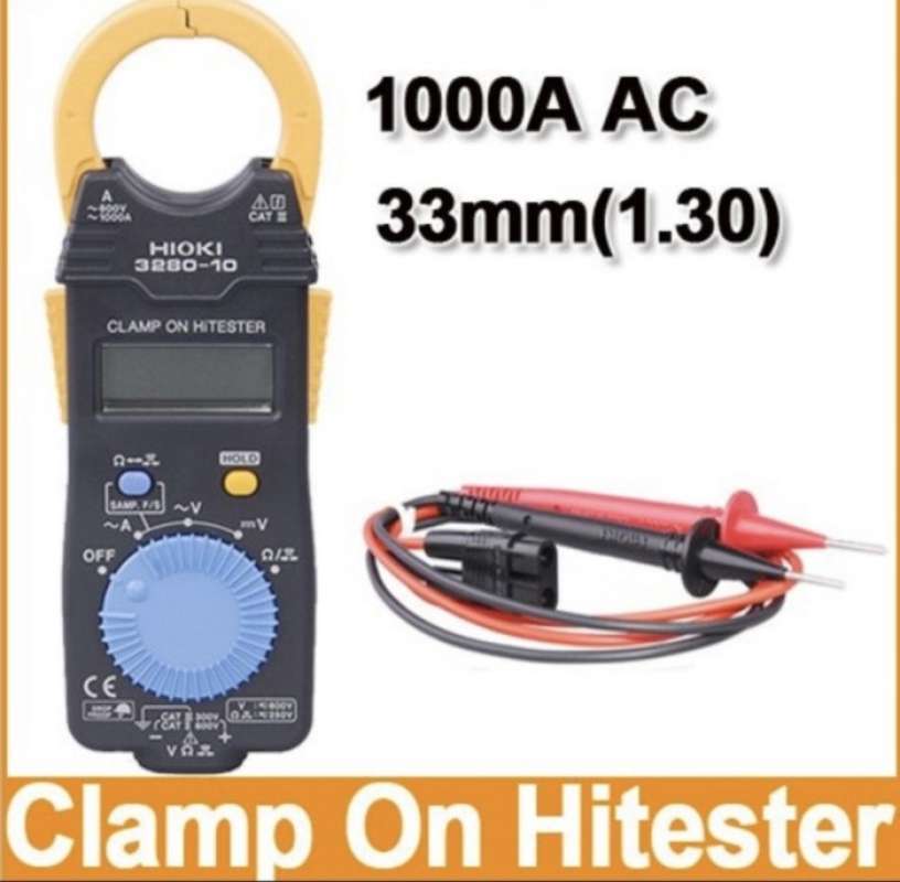 Jual AC Digital Clamp Meter / Tang Ampere Hioki 3280-10 Ori 100% di ...