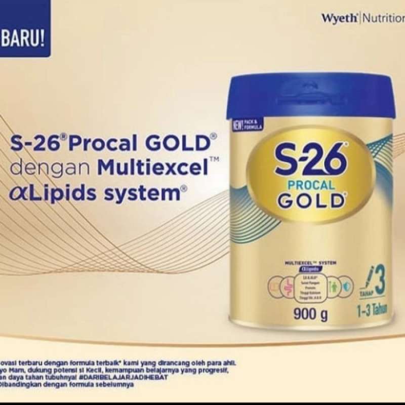 Promo Susu S26 Procal Gold Tahap 3 900 Gram / Wyeth Susu Formula S26 - Sesuai Deskripsi Diskon ...