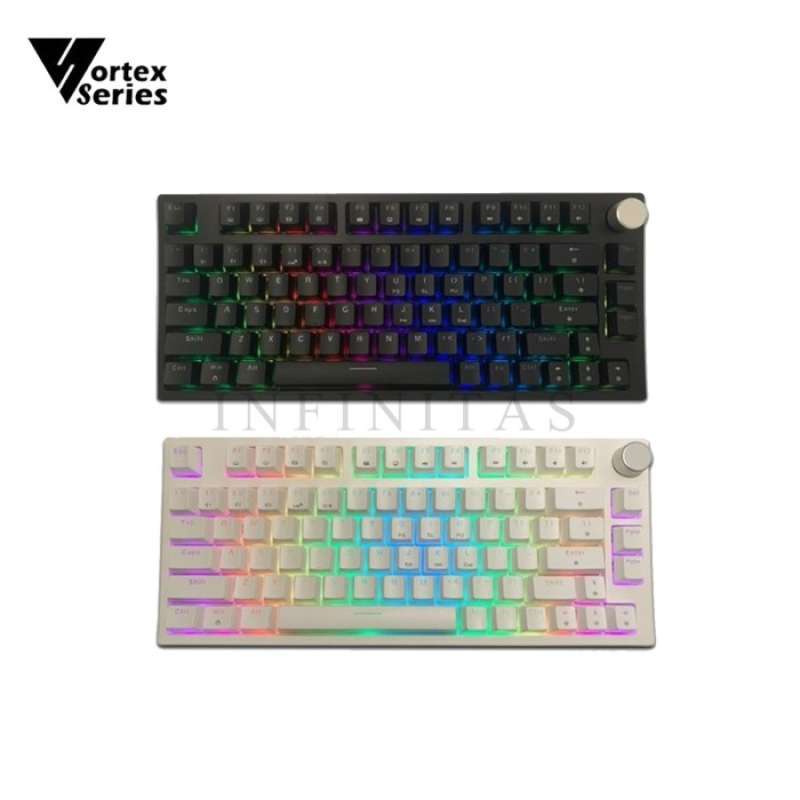 Jual Vortexseries Gt-8 / Gt8 75% Wireless Hotswappable Mechanical ...