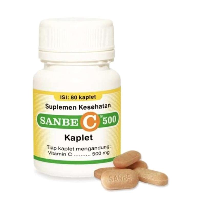 Jual Sanbe Farma Sanbe-C 500mg Multivitamin [80 Kaplet] di Seller ...