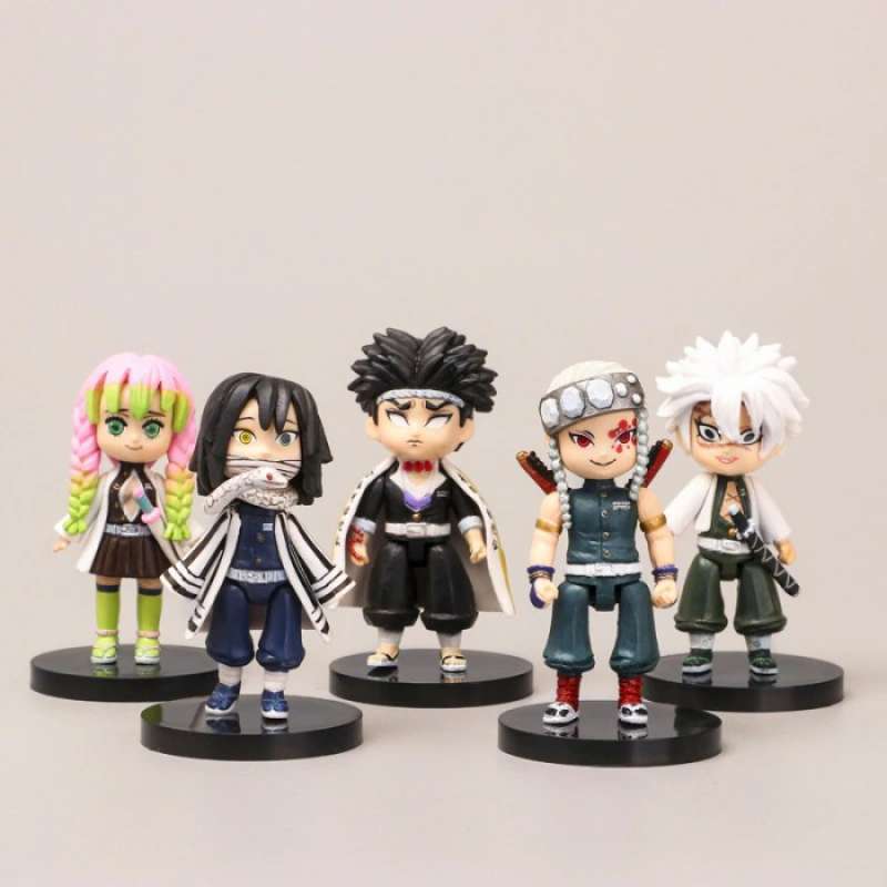 Jual Figure Pilar Demon Slayer Kimetsu No Yaiba Set 5 Pcs Di Seller Vee