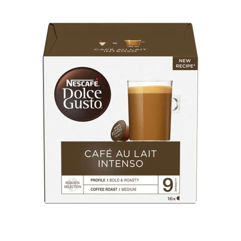 Jual Nescafe Dolce Gusto Cafe Au Lait Intenso 16 Coffee Capsules di ...