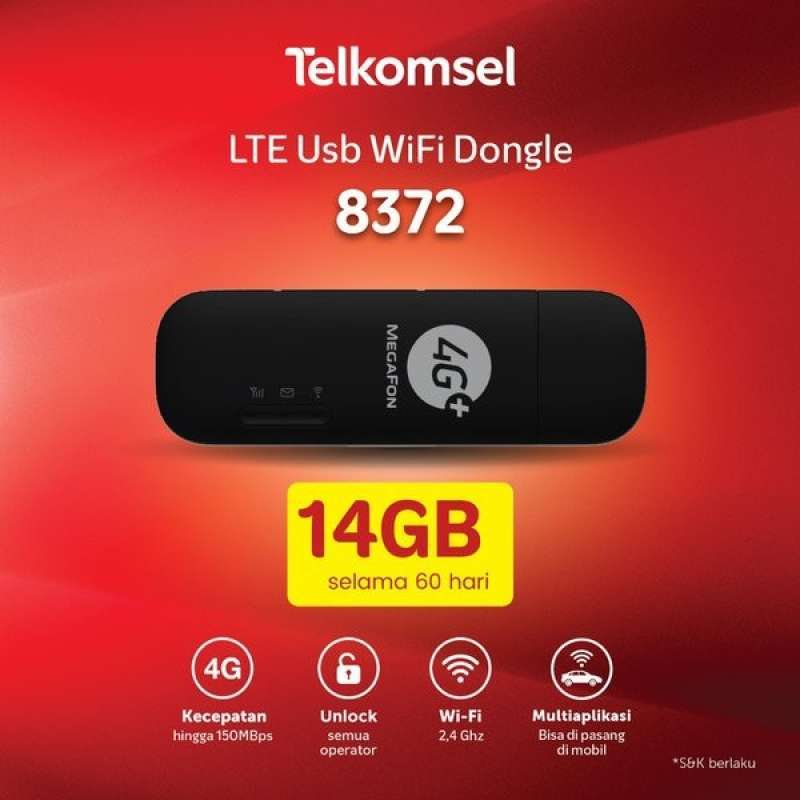 Jual Modem Wifi 8372 Megafone Unlock 4G Free Kuota di Seller NEW VISION ...