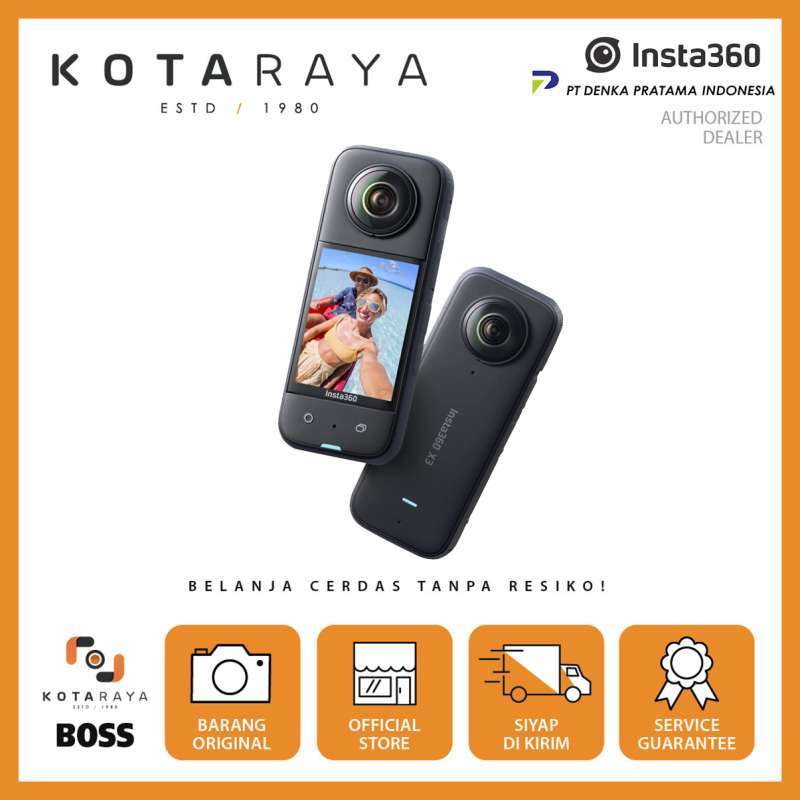 Jual Insta360 ONE X3 Action Camera Insta 360 ONE X3 - Garansi Resmi di Seller Kotaraya Foto ...
