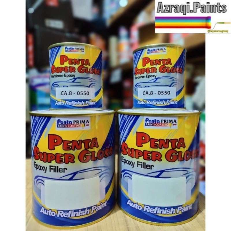 Jual Epoxy Filler Surfacer Penta Super Gloss (1Kg) + Hardenner di ...