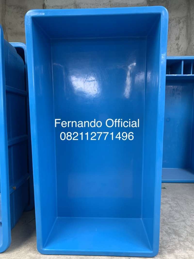 Promo BAK KOLAM FIBER KOTAK / KOLAM BAK FIBER PERSEGI 200 X 100 X 50 CM ...