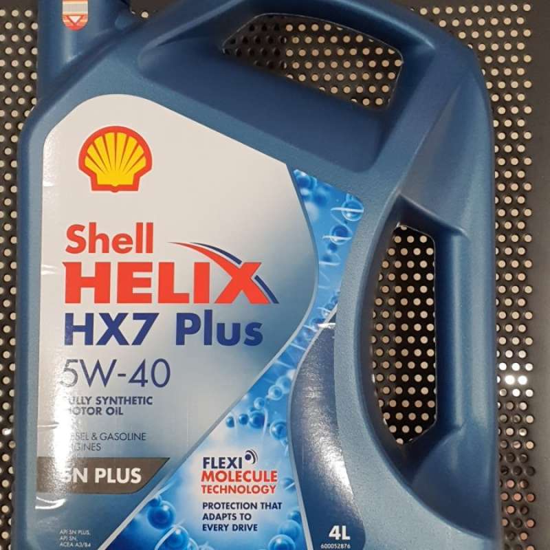 Promo Oli Mobil Shell HELIX HX7 Plus 5W-40 4L Diskon 33% di Seller ...