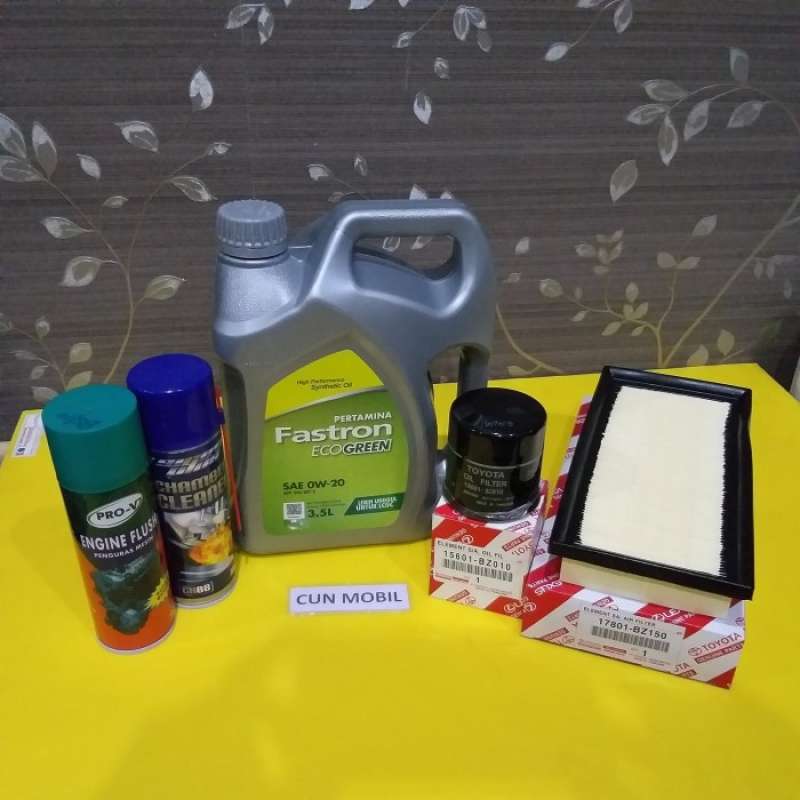 Jual Paket Oli Mesin Fastron Eco 0w-20 Api Sn Avanza Xenia Dual Vvti ...