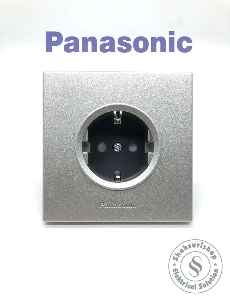 Jual STOP KONTAK PANASONIC SILVER STYLE CP CHILD PROTECTION ...
