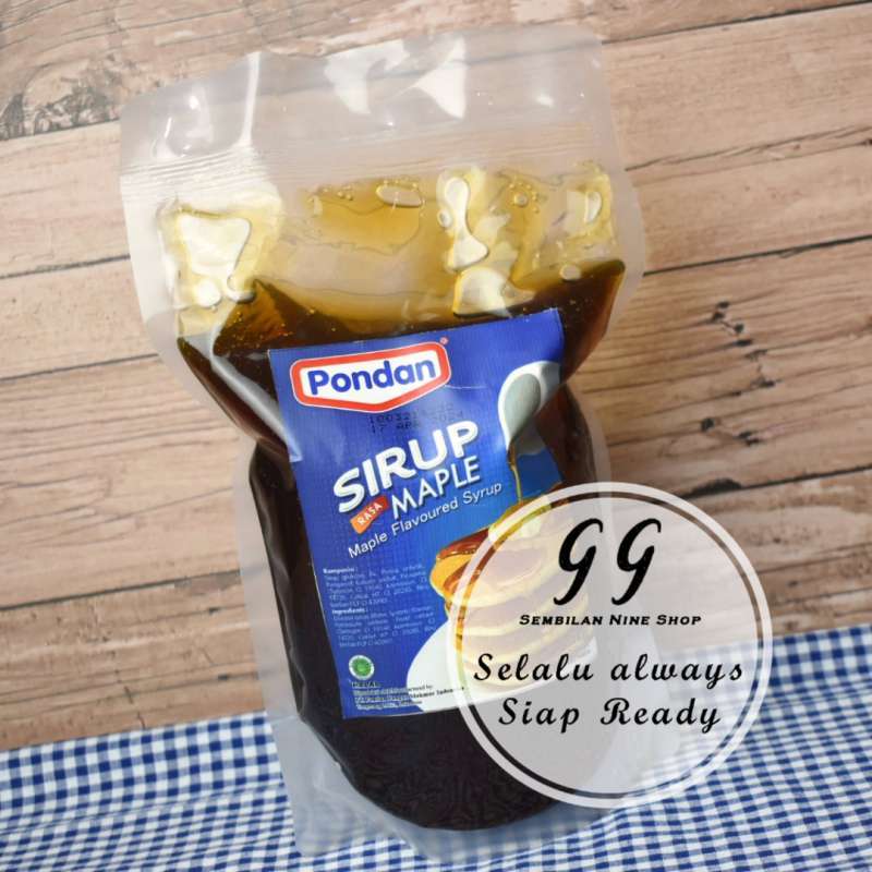 Jual PONDAN SIRUP MAPLE 1 KG Syrup Pancake Pemanis Sirop di Seller ...