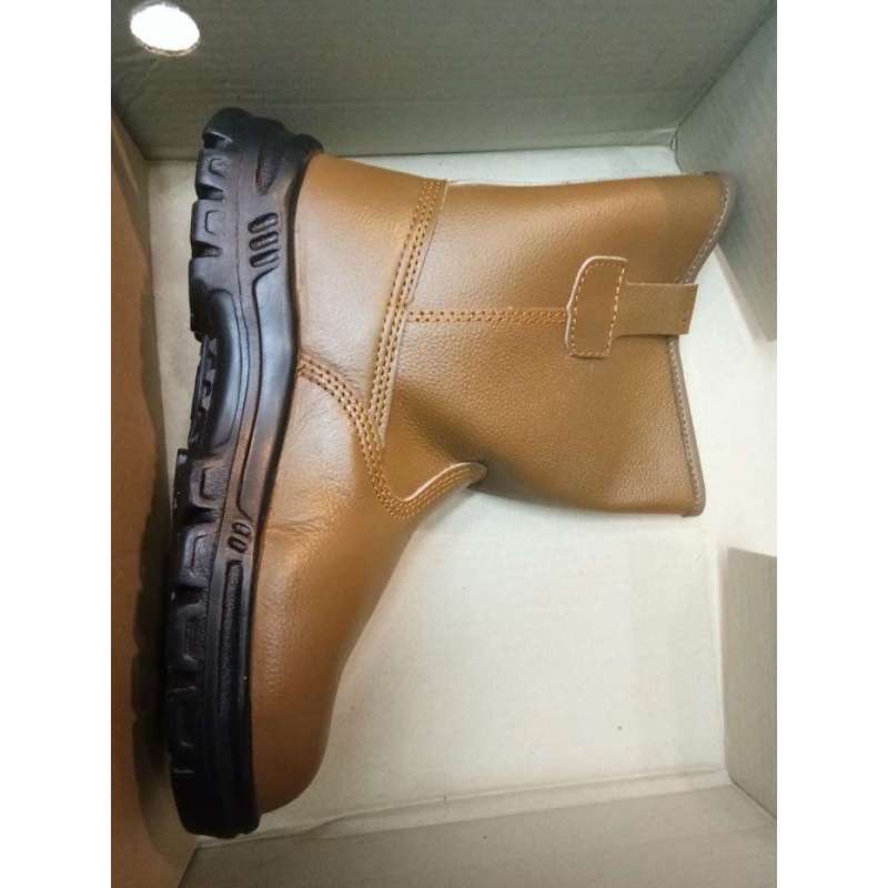 Jual Jual Sepatu Safety Boot Kent Borneo Brown/sepatu Safety Murah Di ...