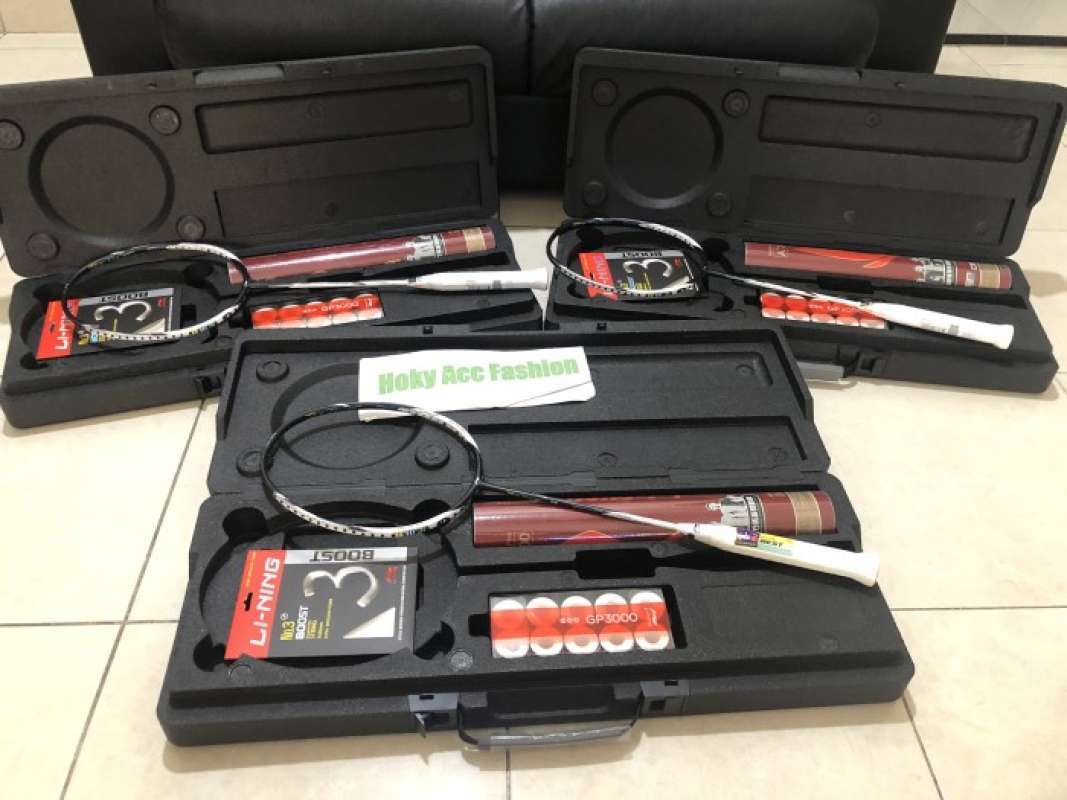Jual Raket Badminton Tectonic 9 Limited Edition Set Original di Seller ...