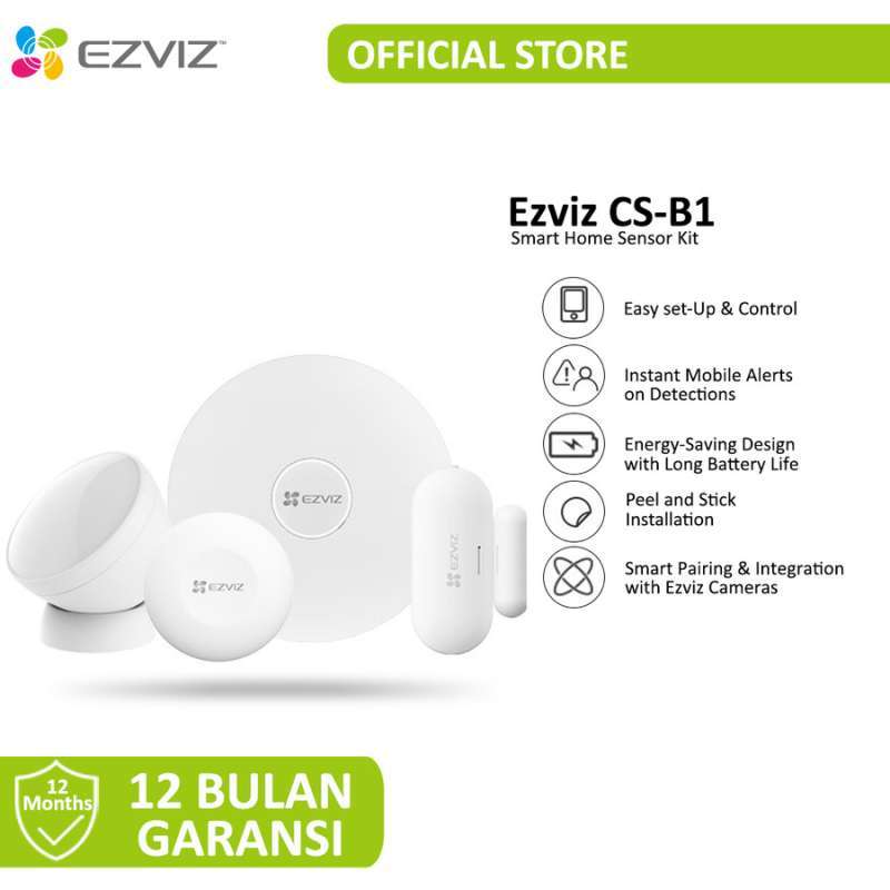 Jual Ezviz Cs-b1 Smart Home Alarm Sensor Kit Di Seller Mashi Mashi Store - Cengkareng Timur ...