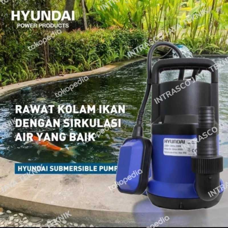 Jual pompa celup kolam ikan Pompa sirkulasi kolam HYUNDAI HDSP 250-7 di ...