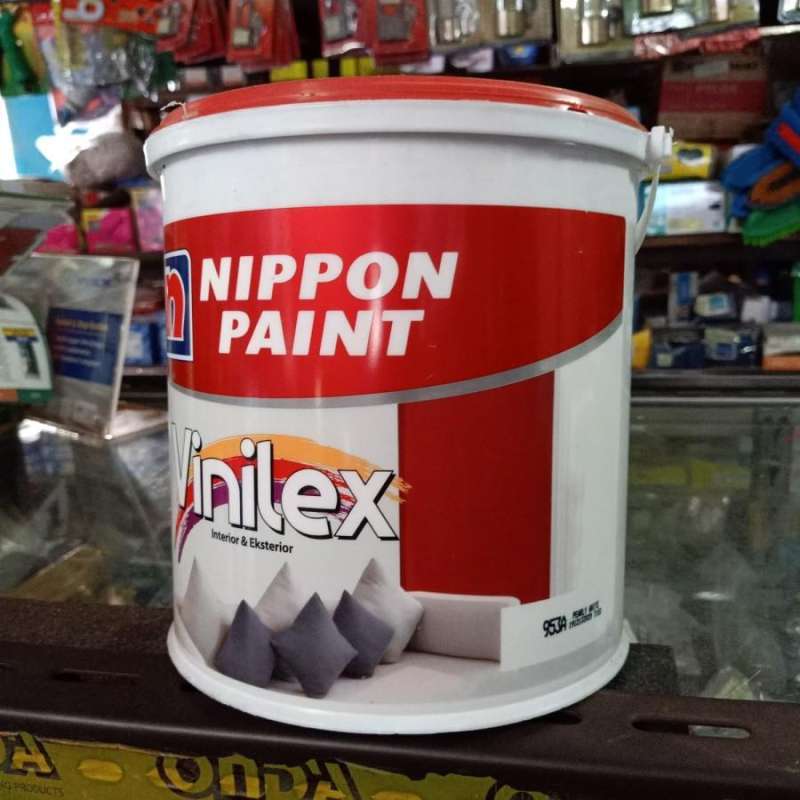 Jual Cat tembok Vinilex warna 953A Pearly White kemasan 5 kg ( galon ...