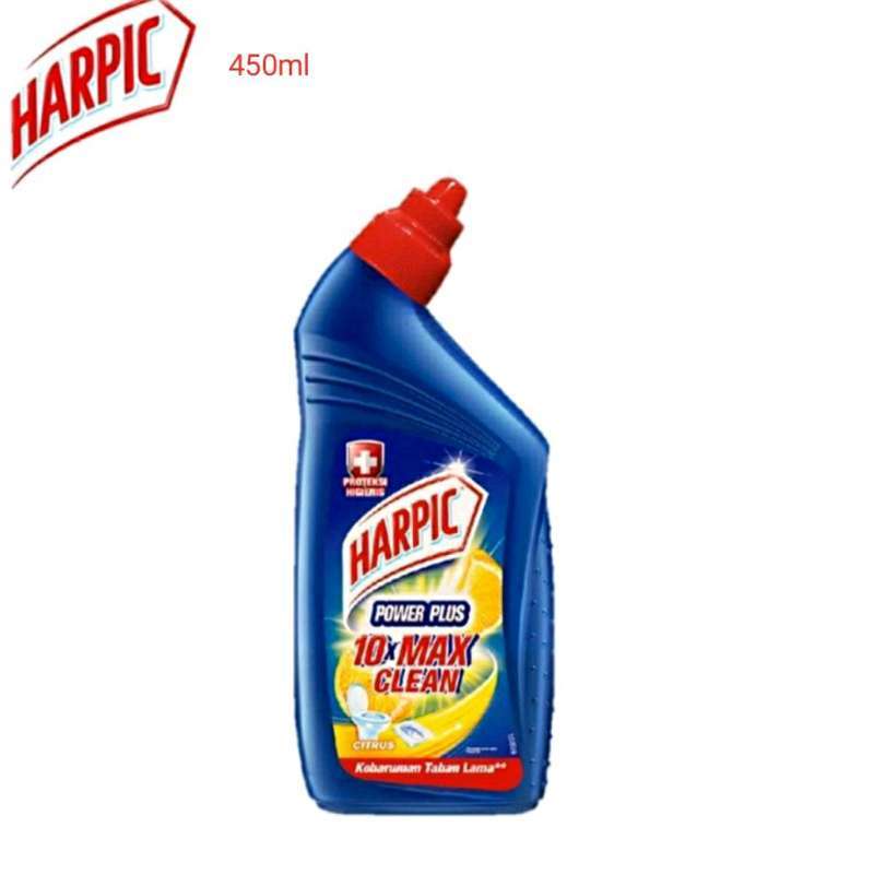 Jual Harpic Power Plus Citrus Max Clean - 450ml ( 1 Karton Isi 12 Botol ...
