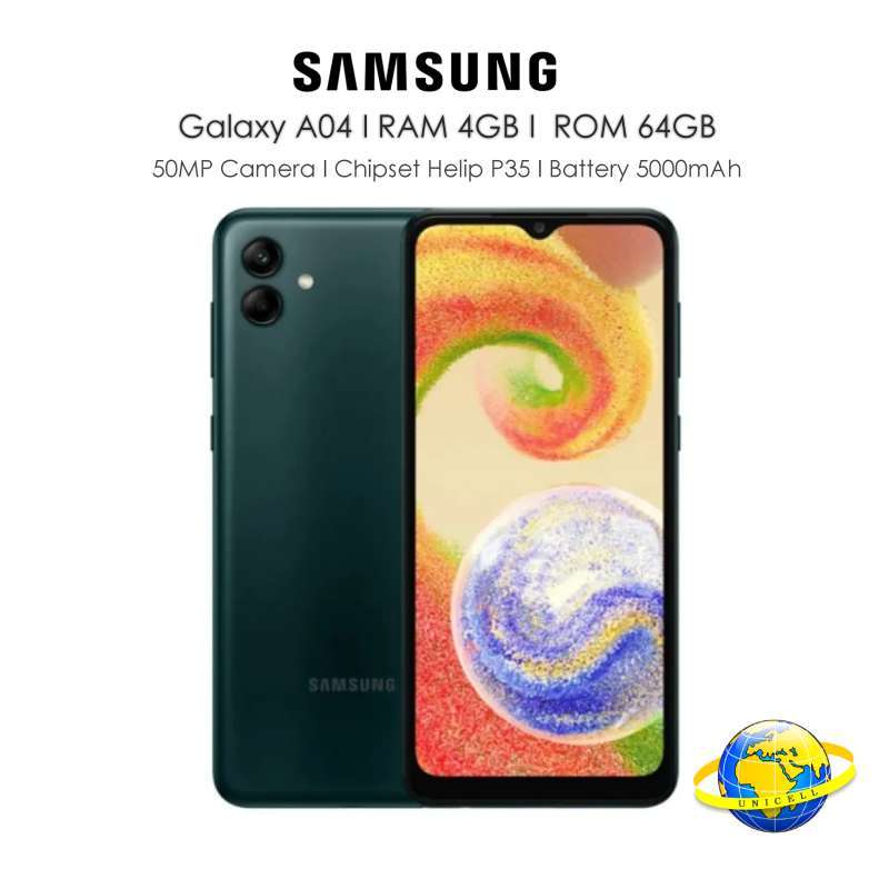 Jual Samsung Galaxy A04 RAM 4/64GB Camera 50MP Baterai 5000mAh Baru Garansi Resmi di Seller ...