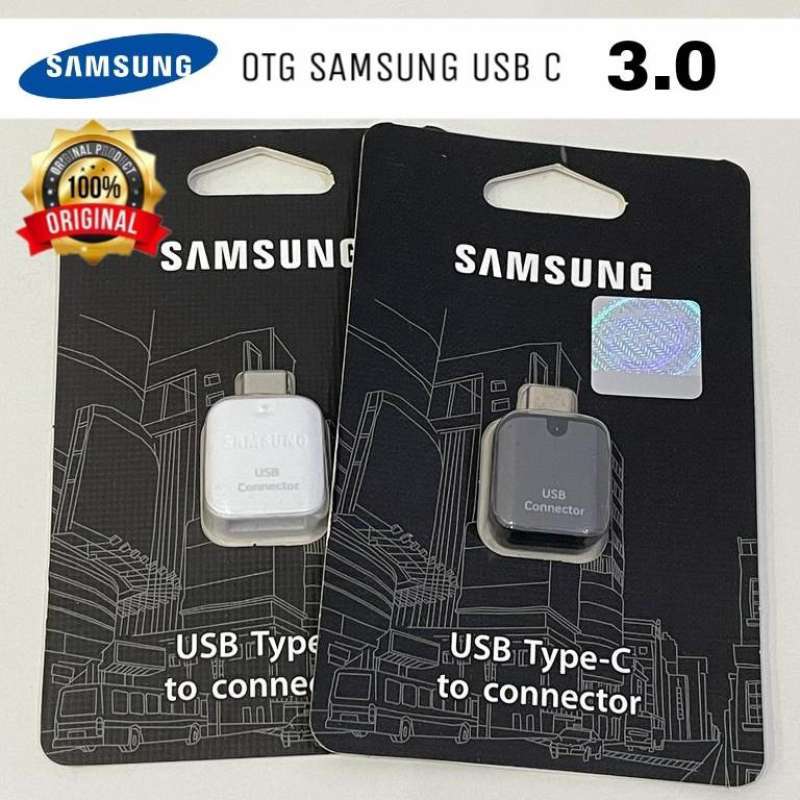 Jual USB Connector Type C Samsung Original 3.0 Adapter OTG Connector ...
